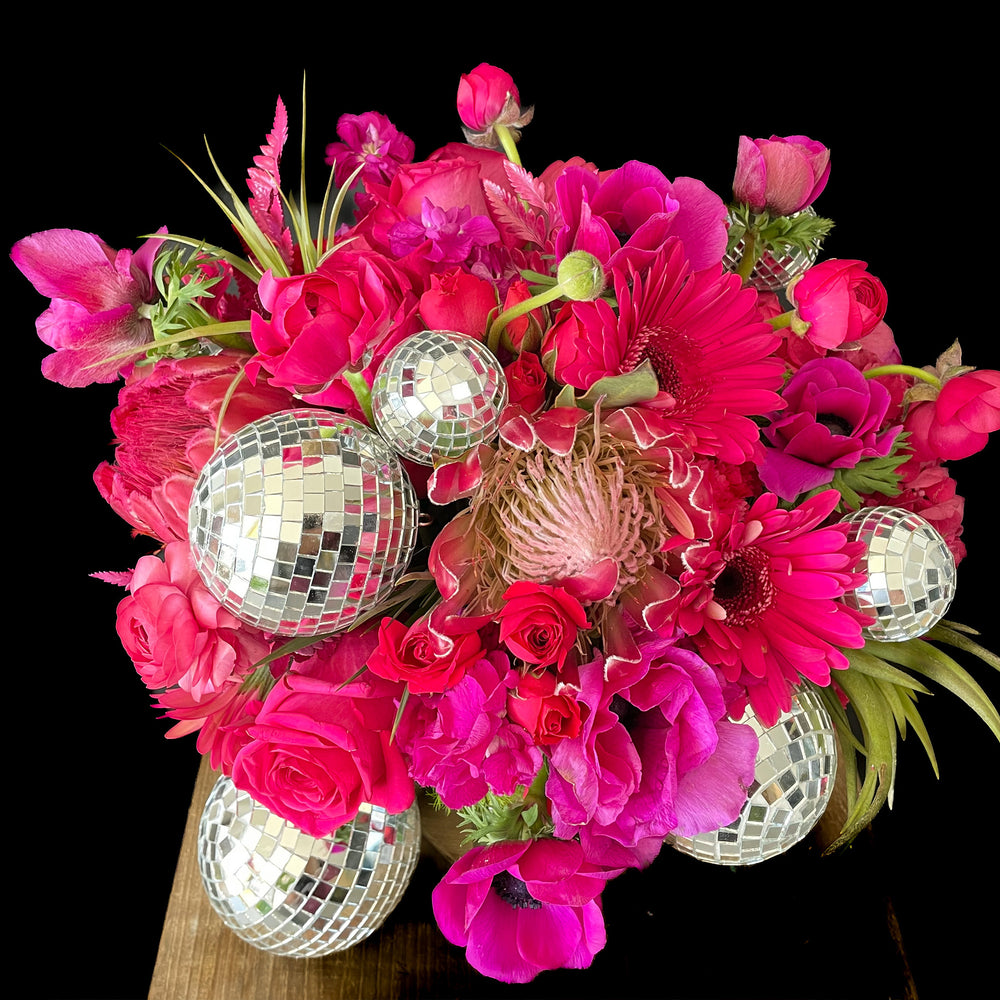 Disco Flower Cube Deluxe – Flower Works LLC